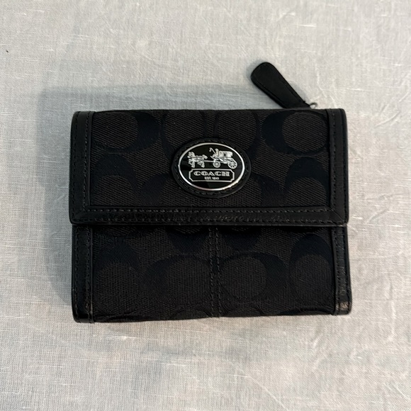 Coach | Accessories | Coach Cloth Wallet | Poshmark